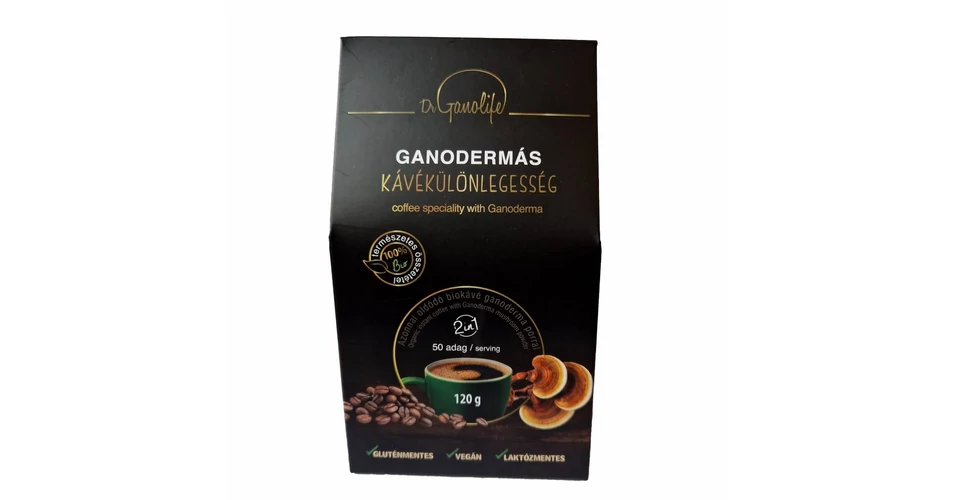 dr. Ganolife 2 in 1 ganodermás kávékülönlegesség 120 g - Tea, kávé ...