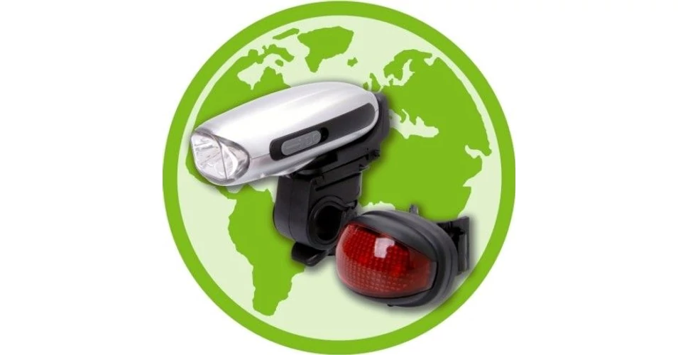 Go Green LED-es kurblis biciklilámpa (első+hátsó) - Tudatos Háztartás ...